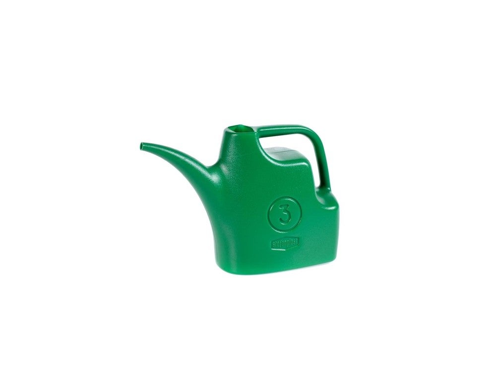Regadera de manantial de 3 litros, color verde Stefanplast | Leroy Merlin