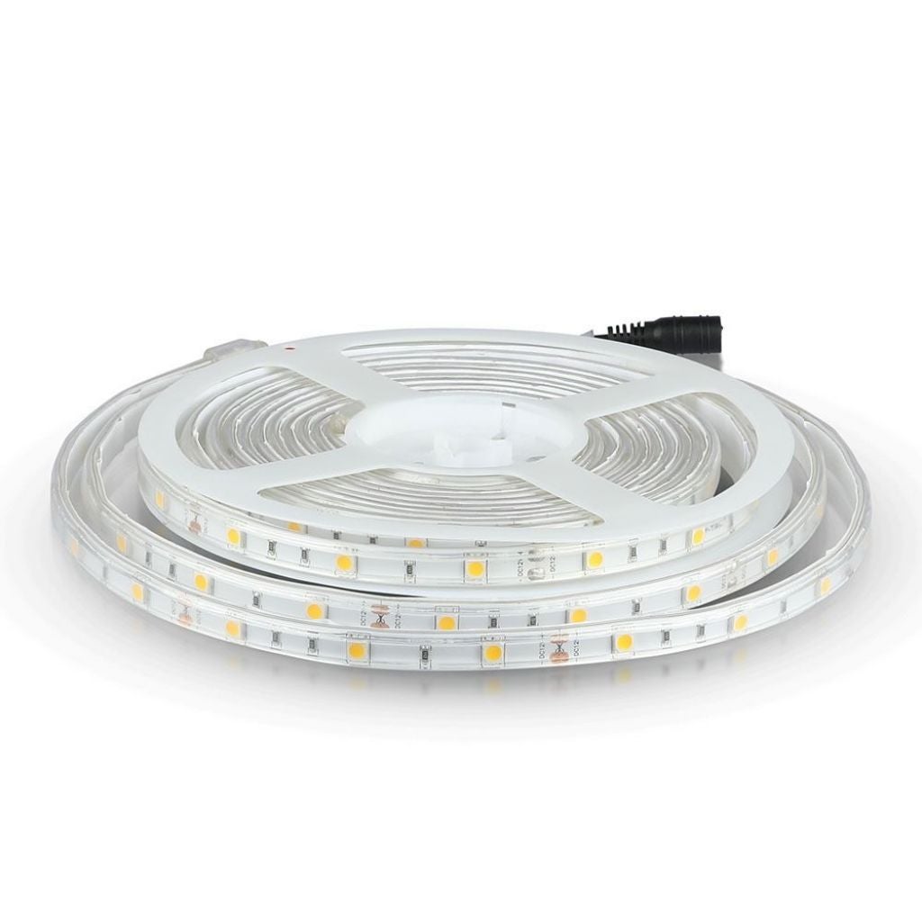 Bande LED SMD5050 4.8W/m 5m 30 LED/m 12V 4000K IP65 10mm | Leroy Merlin