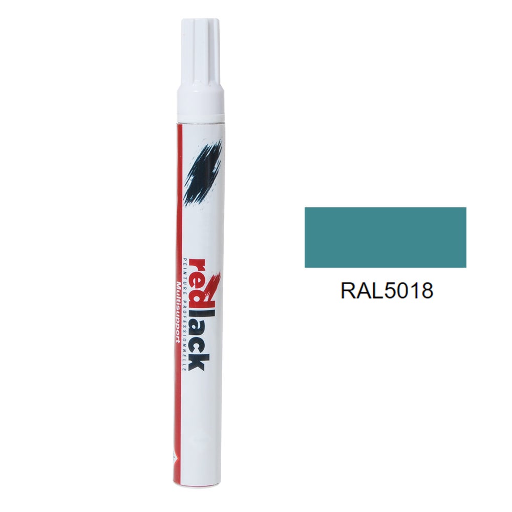 Pintura fieltro retoque Azul turquesa RAL 5018 Brillo multisoporte ...
