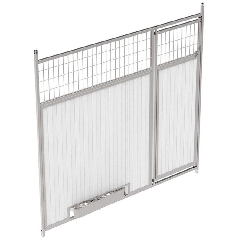 Frente Mixto Boxes Perros 200x185 cm con Puerta y Comedero Giratorio ...