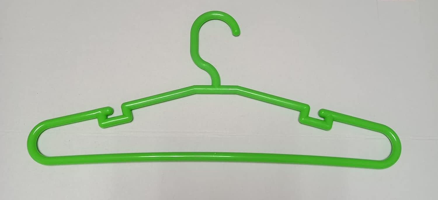 TODO HOGAR Percha Plástico Color Verde, Percha de Ropa Pack de Perchas ...