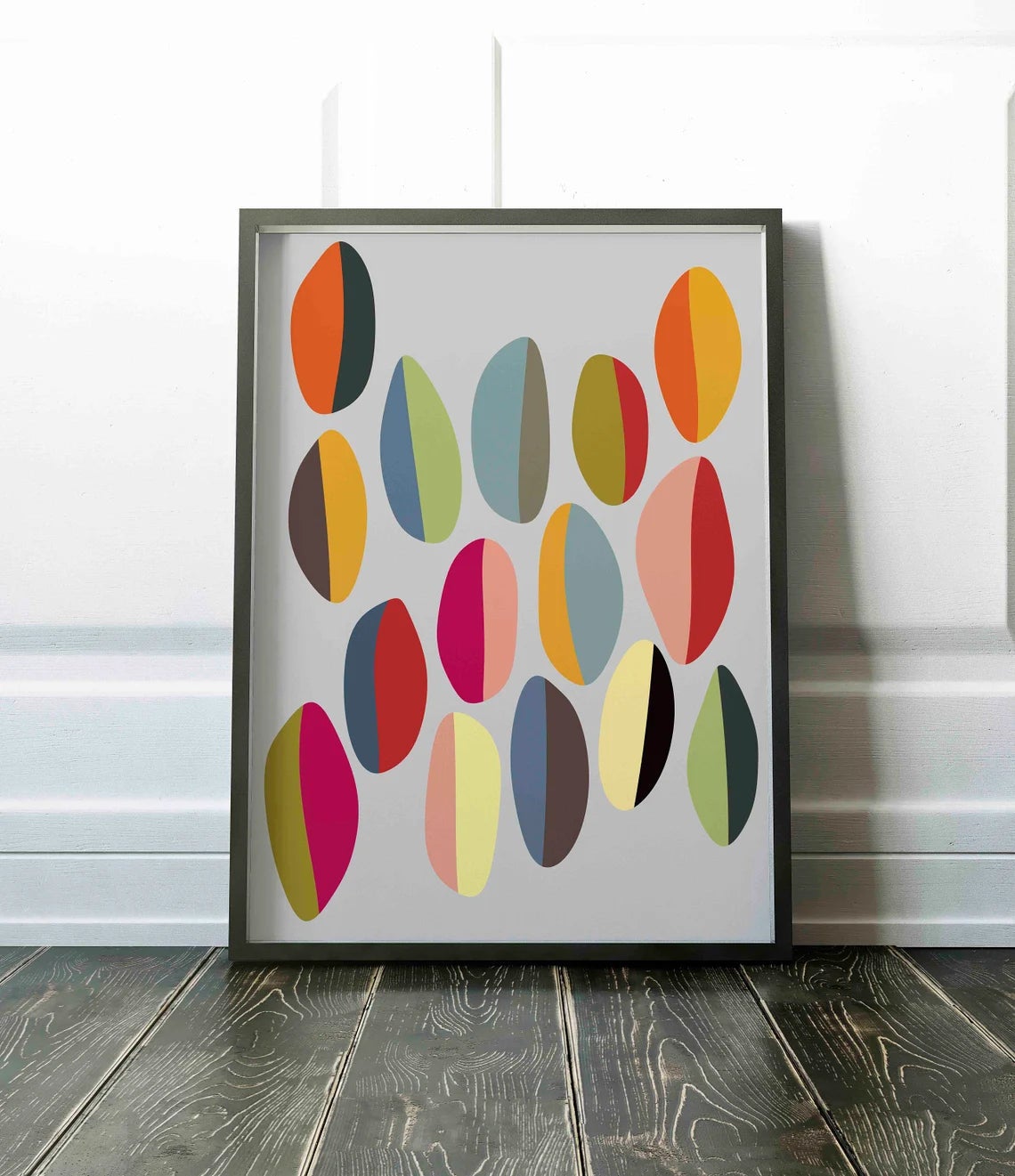 Lámina decorativa para enmarcar AUCOLOR II 30x40 cm | Leroy Merlin