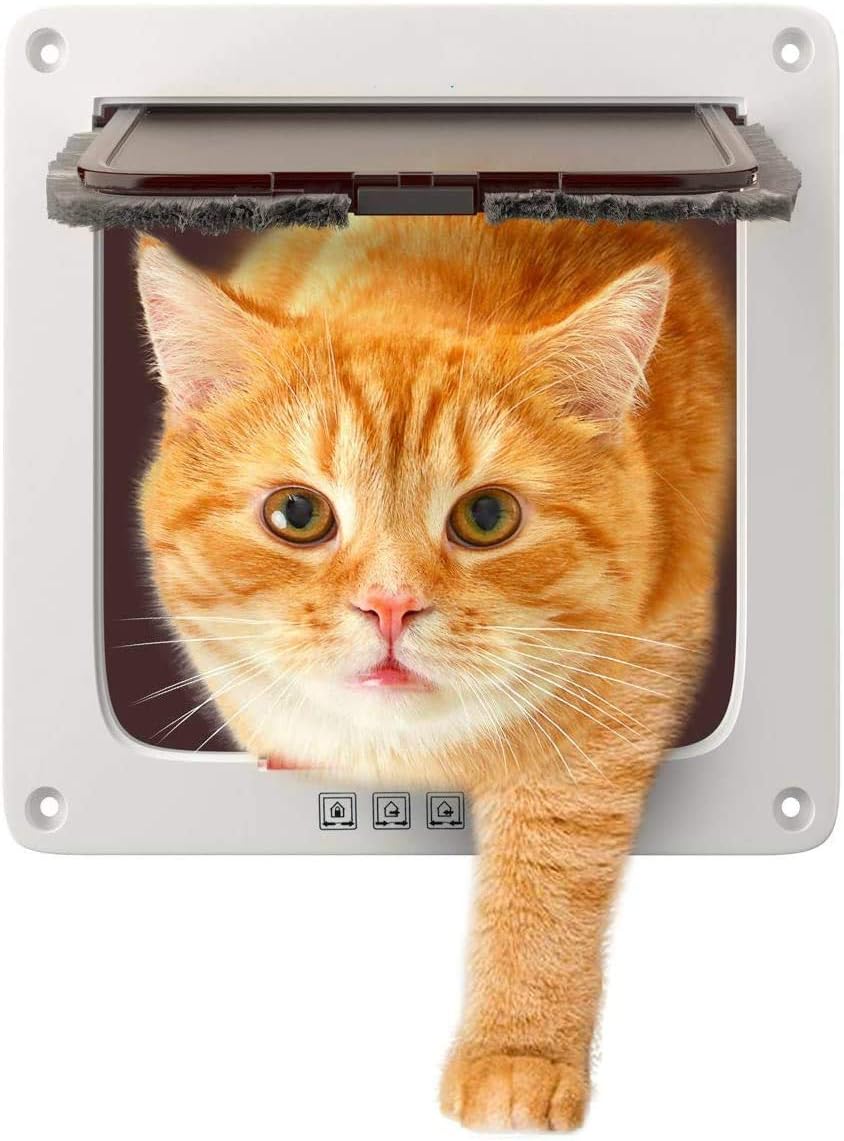 Gatera, gatera para perros o animales pequeños, fácil de instalar ...