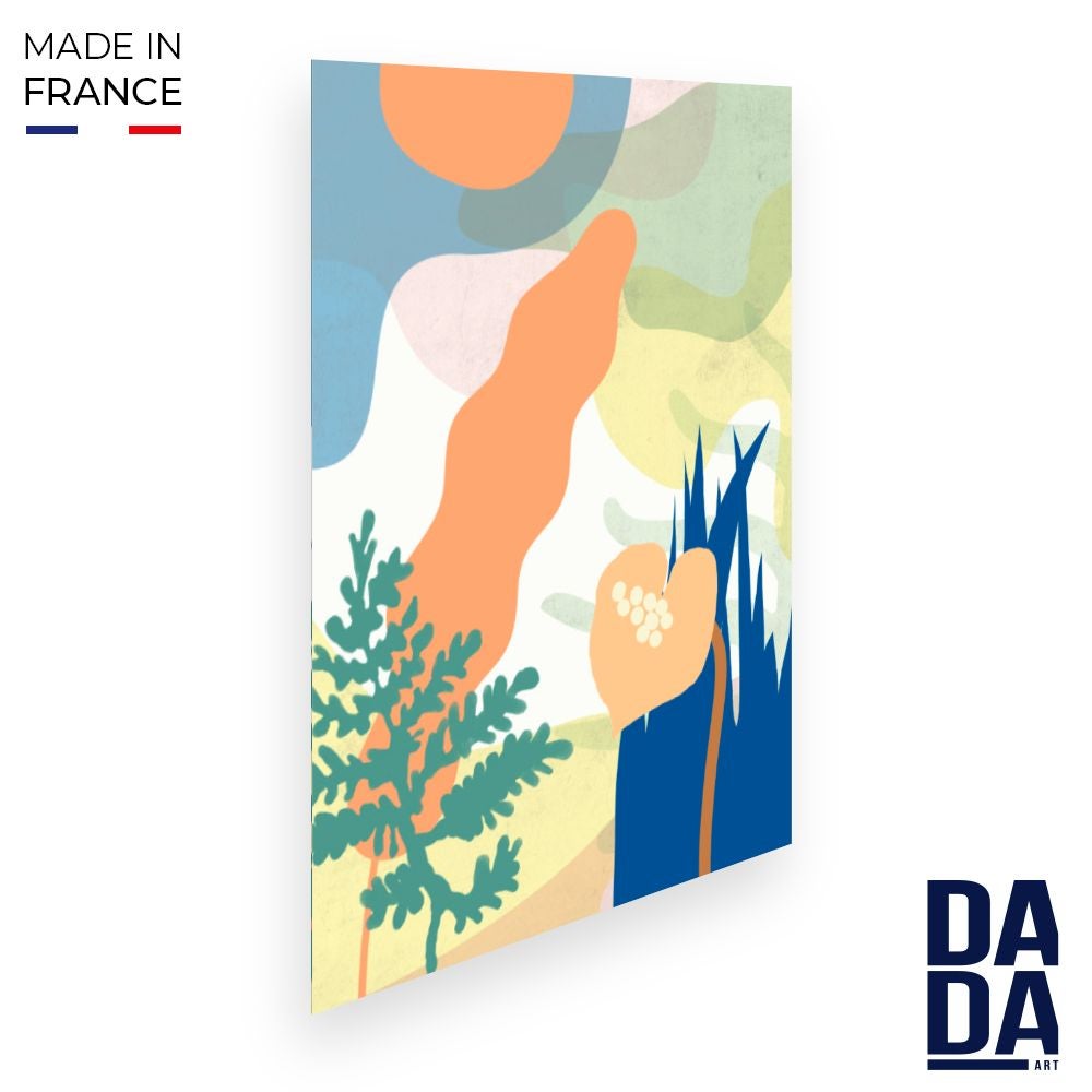 Affiche Nature vibrante / 60x80cm / Fabriqué en France / DADA ART ...