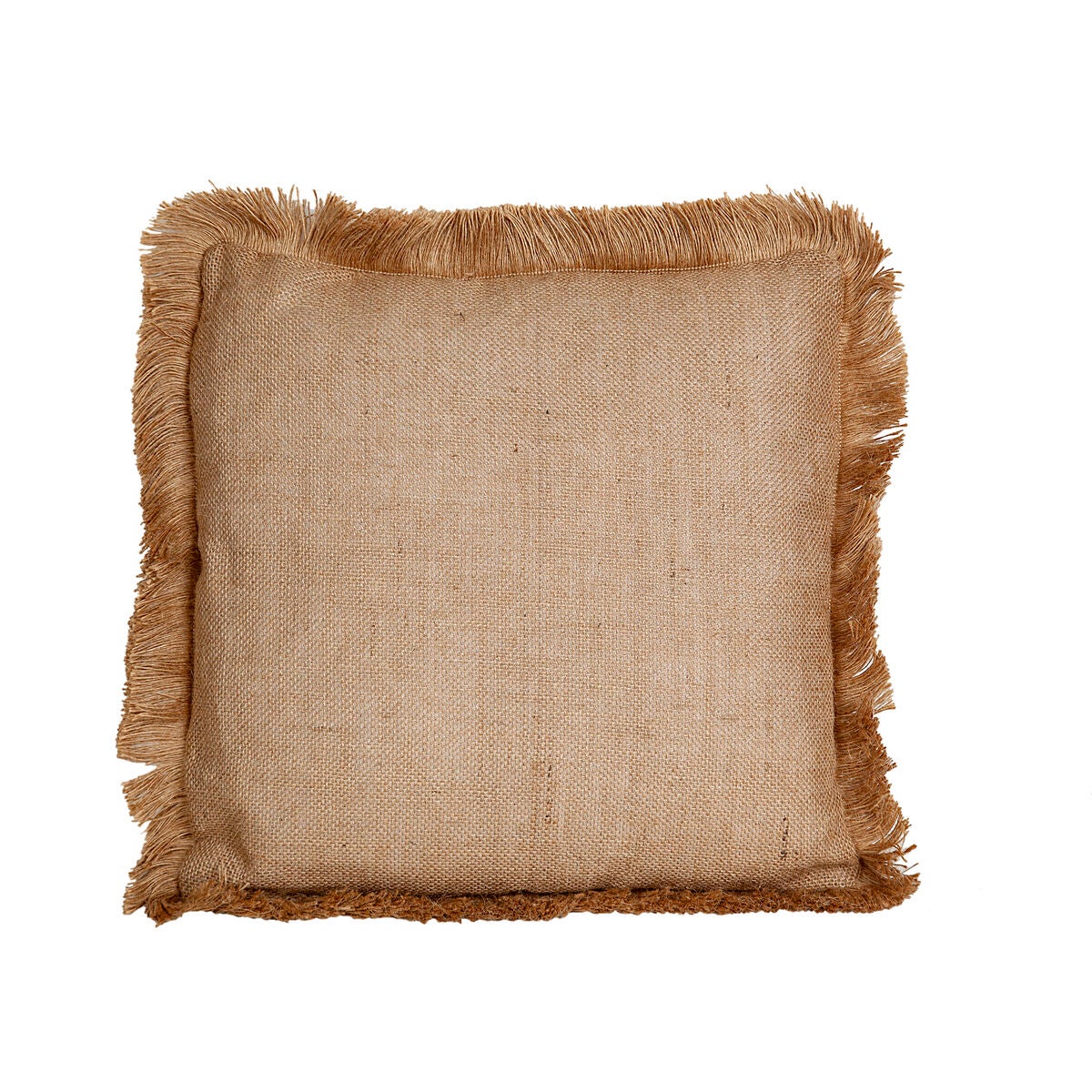 Cojín Romimex Marrón Con flecos 45 x 10 x 45 cm - Marca: Romimex - EAN ...