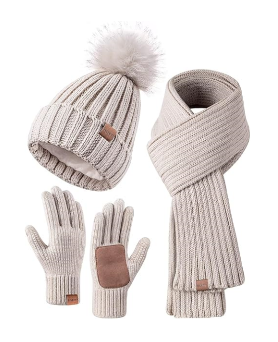 Ensemble Echarpe Et Gants Femme