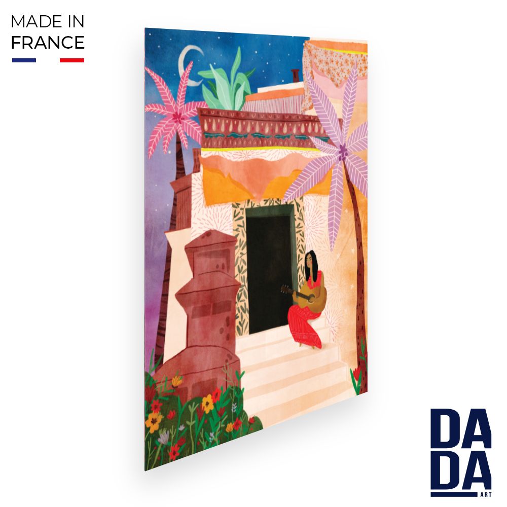 Affiche Soirée tropicale enchanteresse / 40x50cm / Fabriqué en France ...