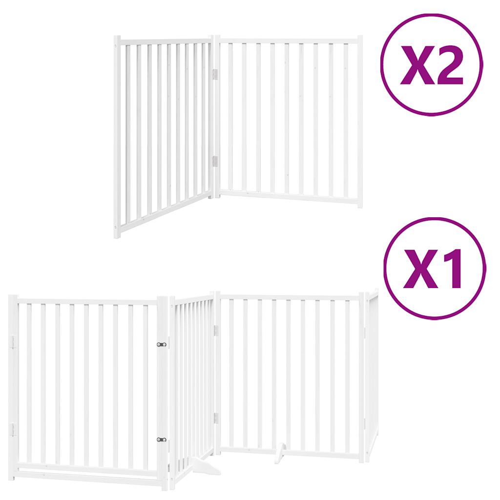 Barrière de sécurité pour chien animaux de compagnie porte pliable 8 ...