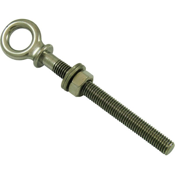 Pitons à oeil inox diamètre tige 6 mm en boîte de 5 | Leroy Merlin