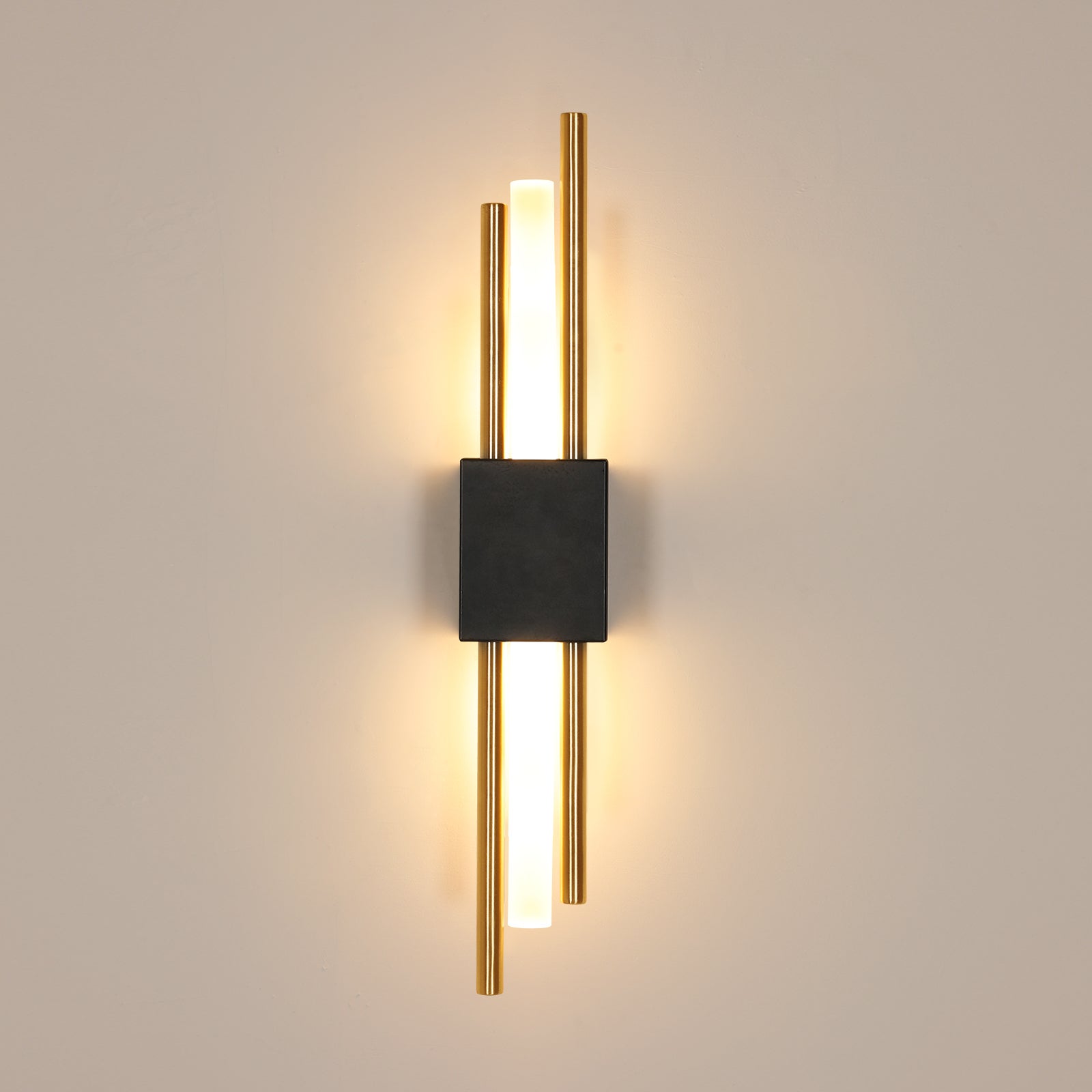 GOECO Aplique de pared LED para interior, moderno aplique de pared de ...