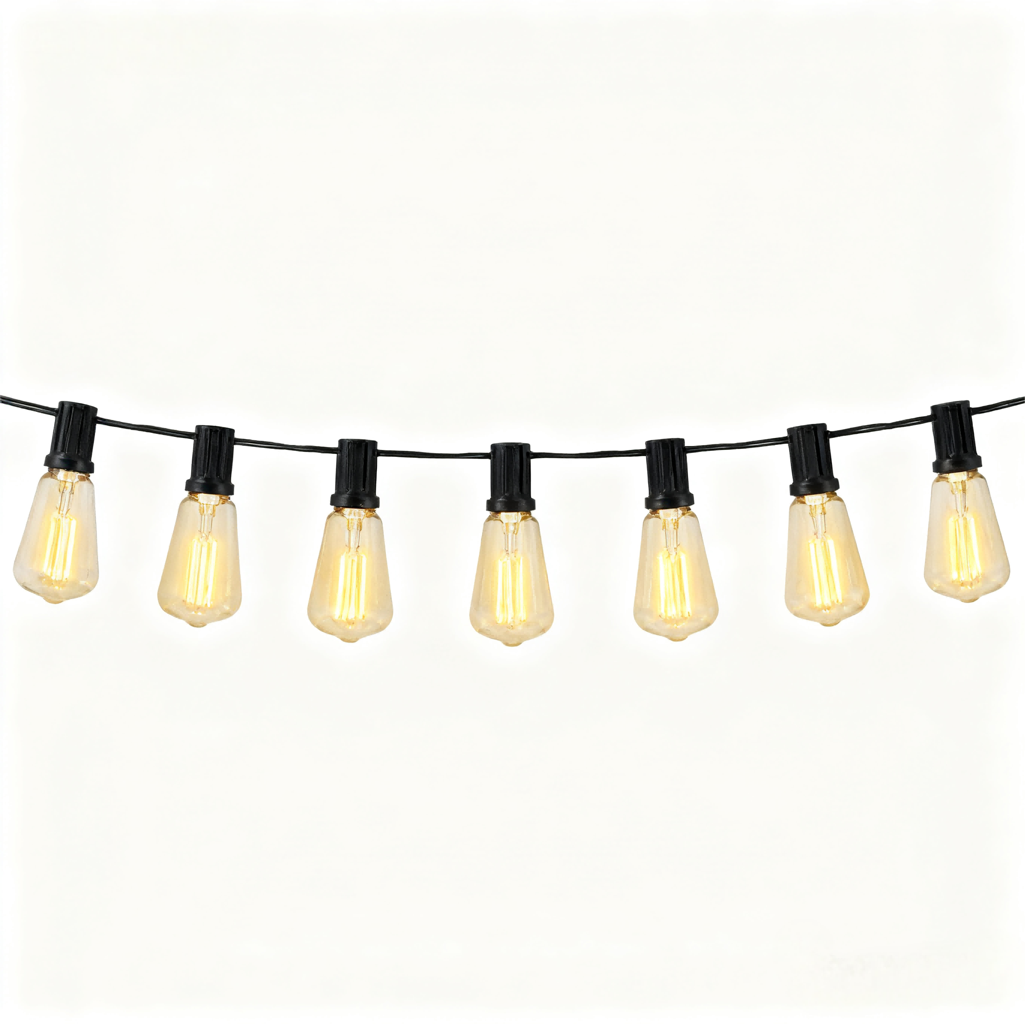 Hola led Guirnalda de luces LED ST38 para exteriores, de plástico ...