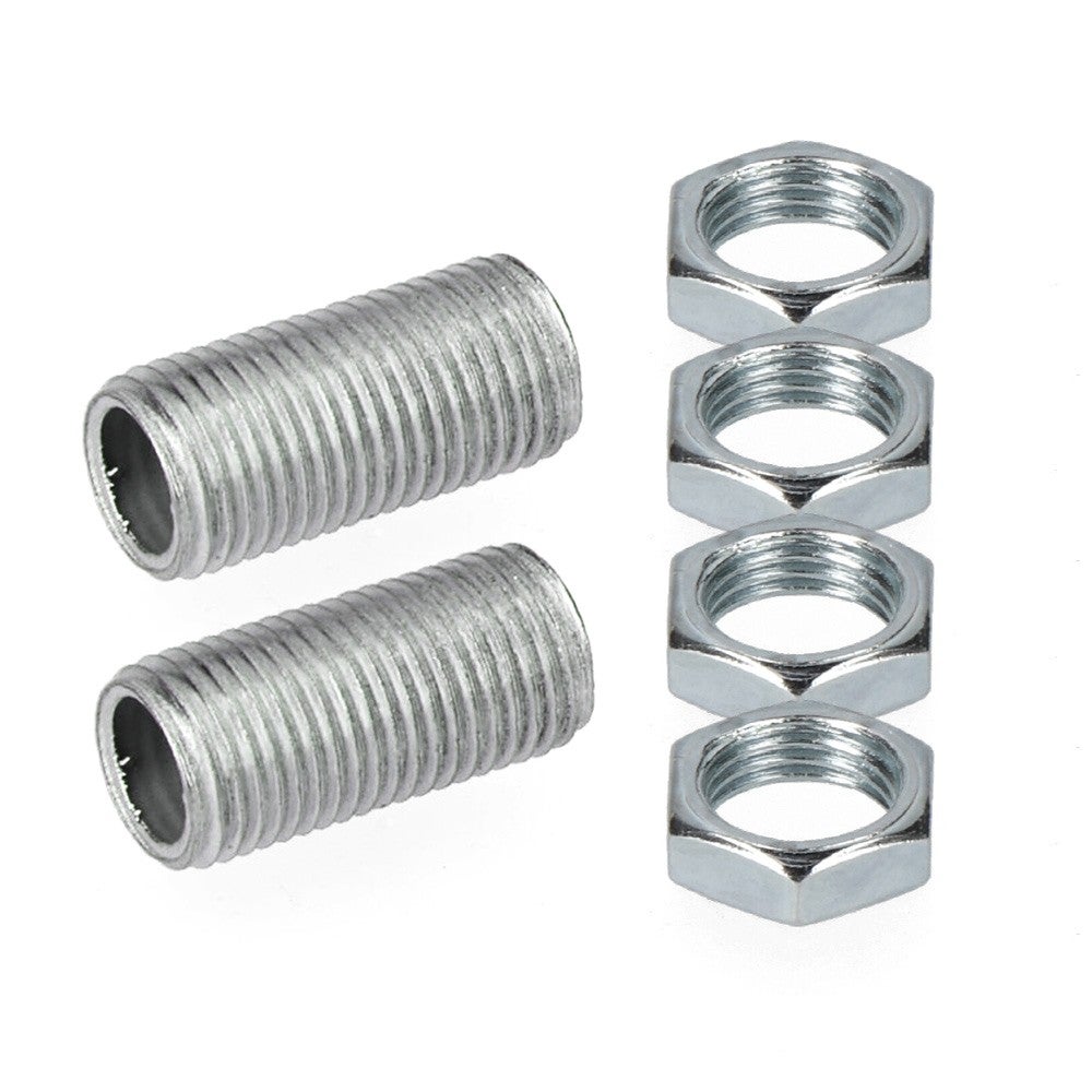 Rosca 20 mm con Tuerca (2 Roscas y 4 Tuercas) Envasada | Leroy Merlin