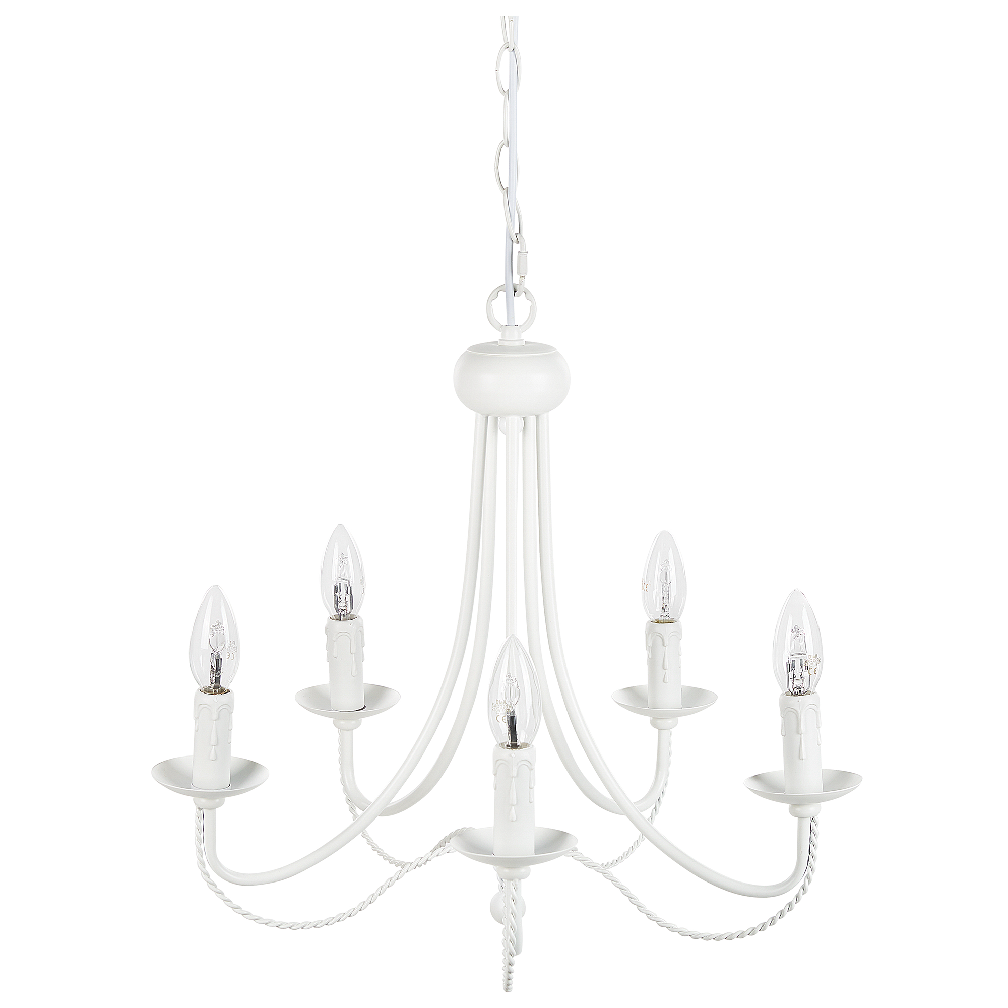 Lustre DABUS Métal Blanc | Leroy Merlin