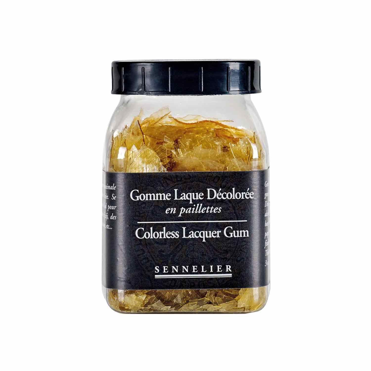 Gomme laque décolorée en paillettes 80 g - Sennelier | Leroy Merlin