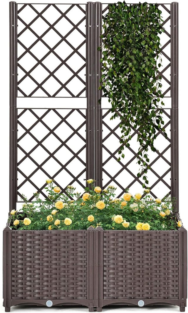 Jardinire Avec Treillis Hauteur 200