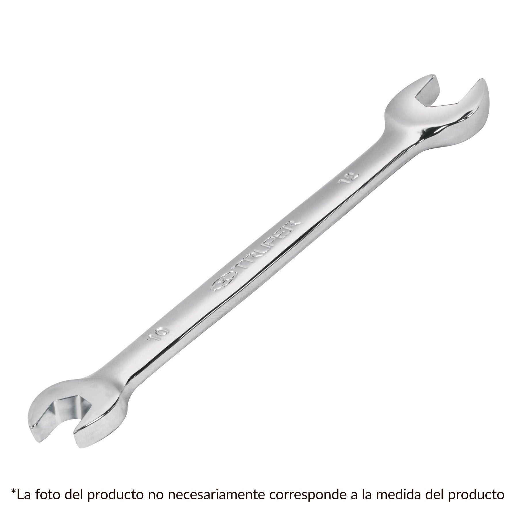 Llave fija de 2 bocas - 16x17 mm - 198 mm | Leroy Merlin