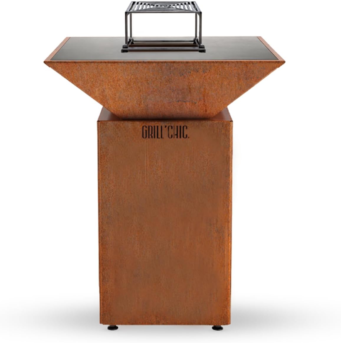 GRILL'CHIC - Pack Privilège Brasero Auvergnat Corten Normal Carré ...