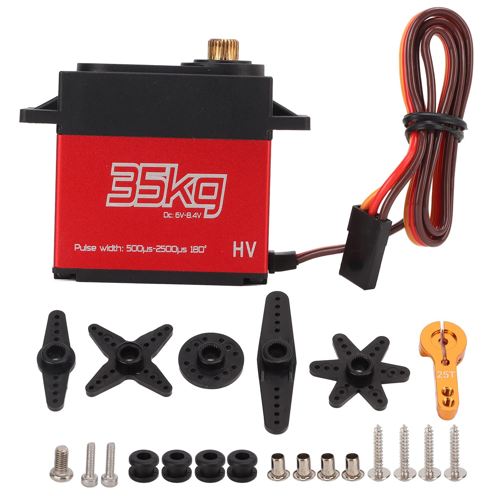 Servo de direction pour voiture RC 35 kg, couple élevé, entièrement en ...