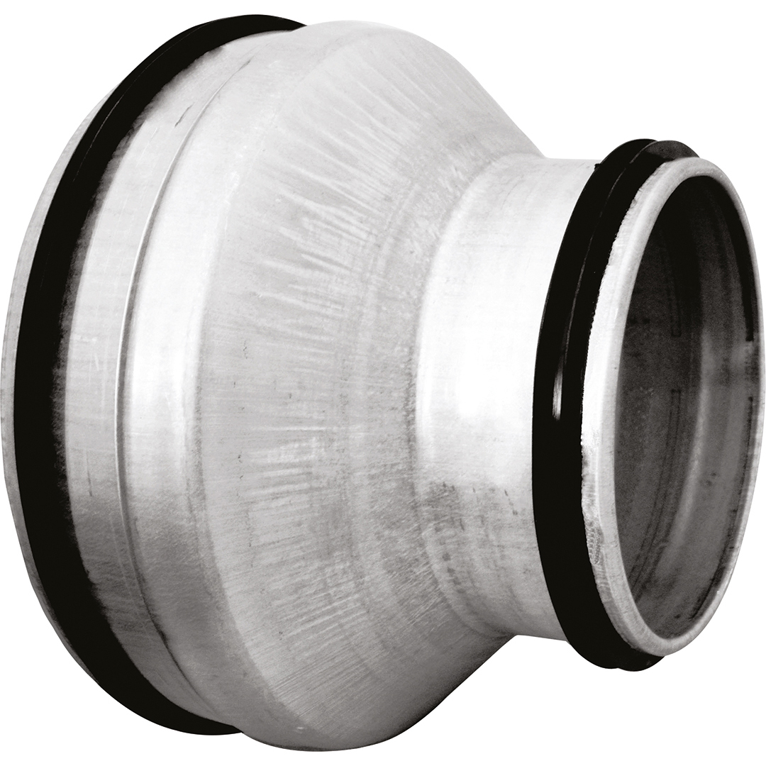 Réduction conique à joint - Acier galvanisé Ø400 - Ø355 | Leroy Merlin
