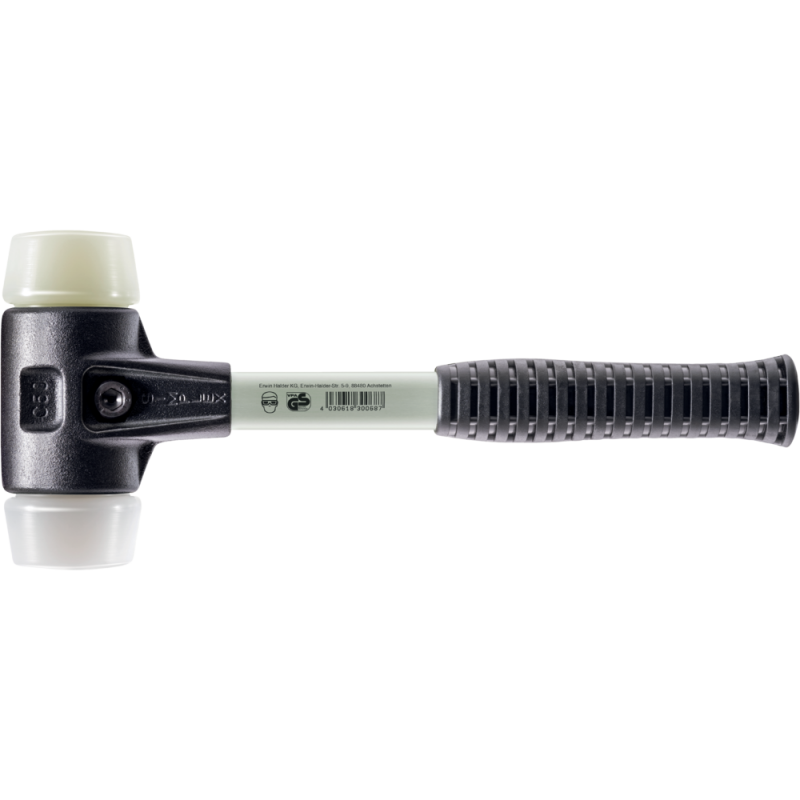 Mazo HALDER SIMPLEX superplástico/nylon con carcasa de hierro maleable reforzado y mango de ...