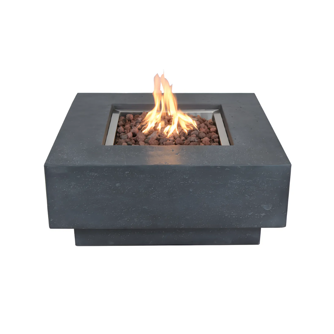 Table de feu à gaz Manhattan sans accessoires Elementi | Leroy Merlin