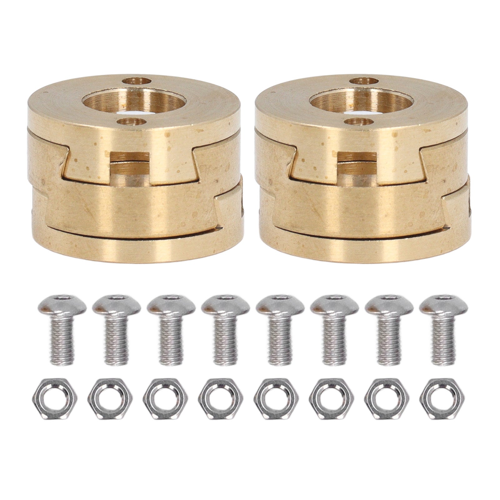 2Pcs accouplements métal précis accouplements pièce pour VzBoT BLV T8 ...