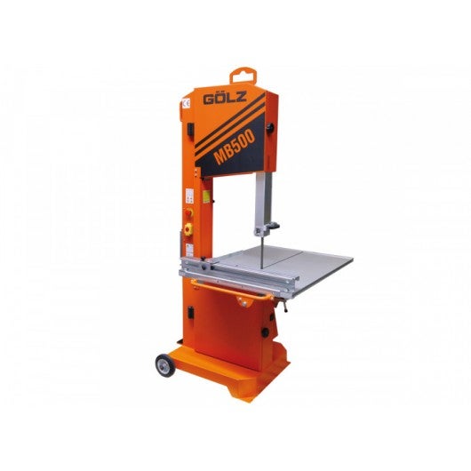 GÖLZ - MB500 - Scie à brique à ruban robuste et mobile avec table de ...