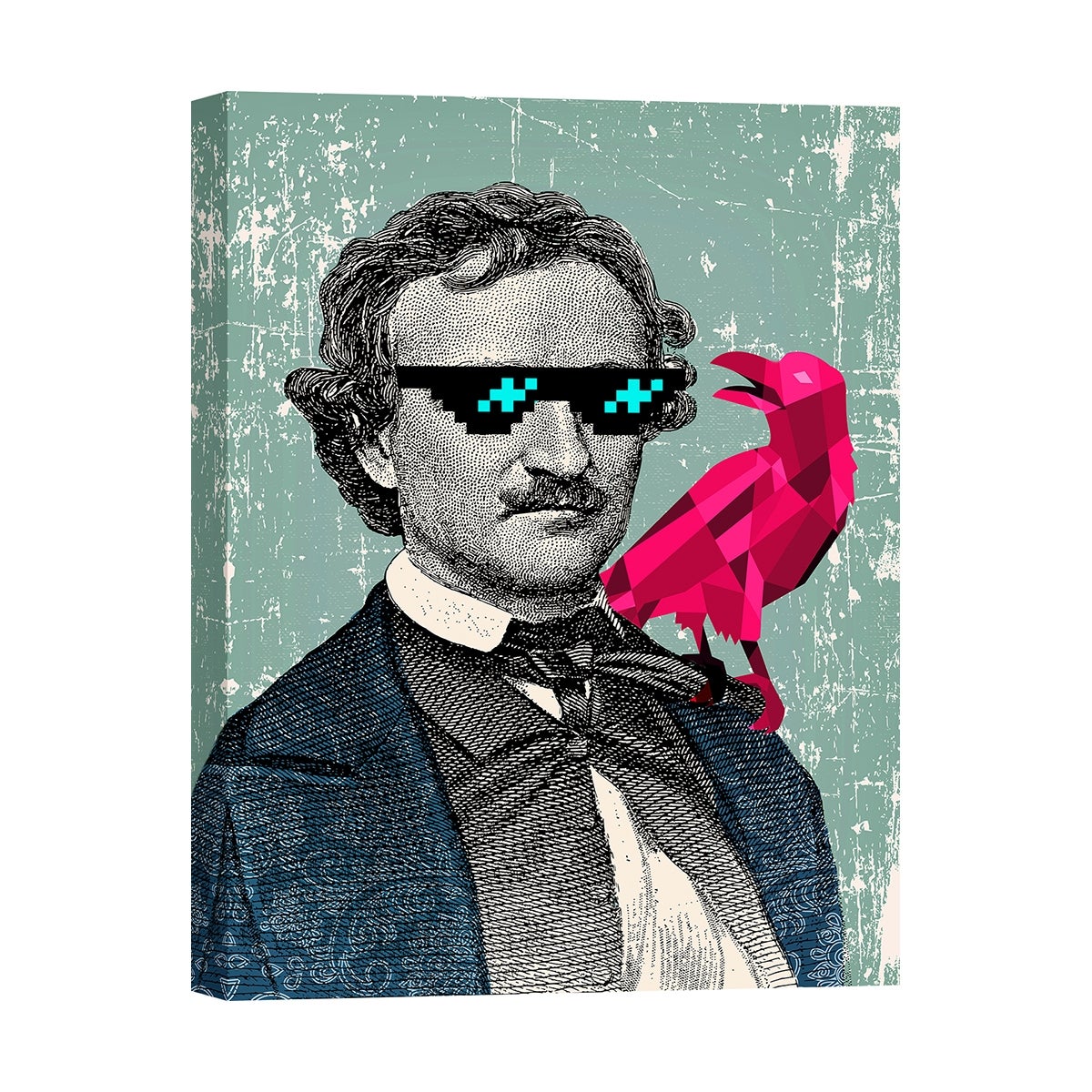 Impression sur toile canvas tableau pop art moderne Edgar Matt Spencer ...