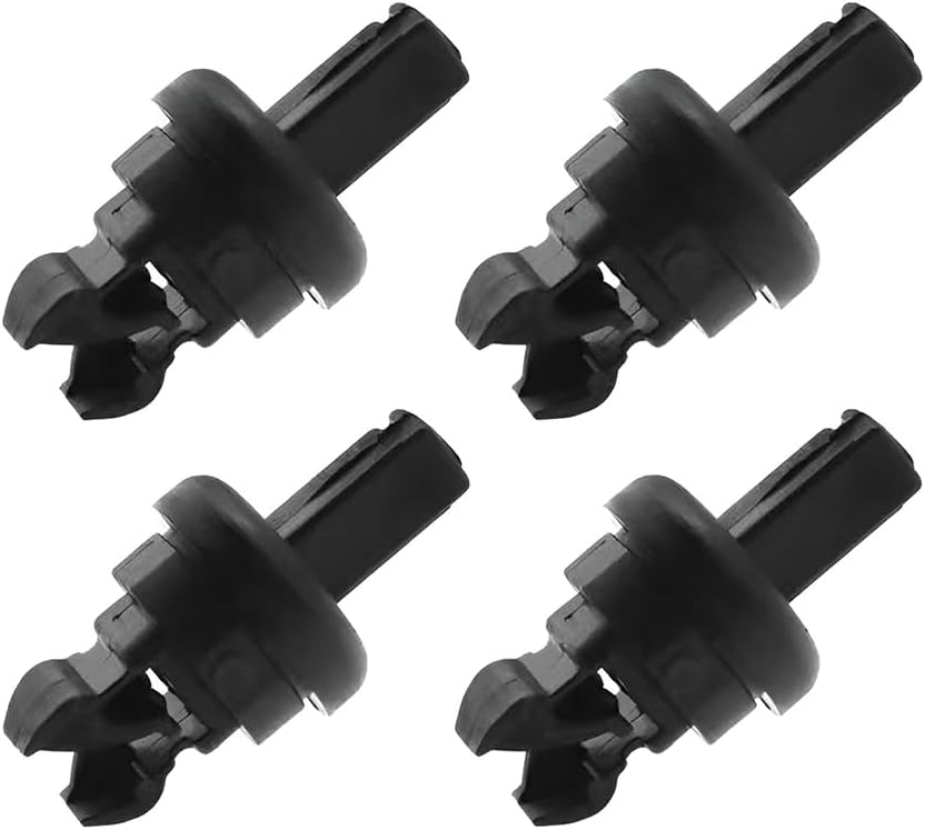 4 Pièces Plastique Clips De Fixation Pour Voiture, Clips De Fixation En ...