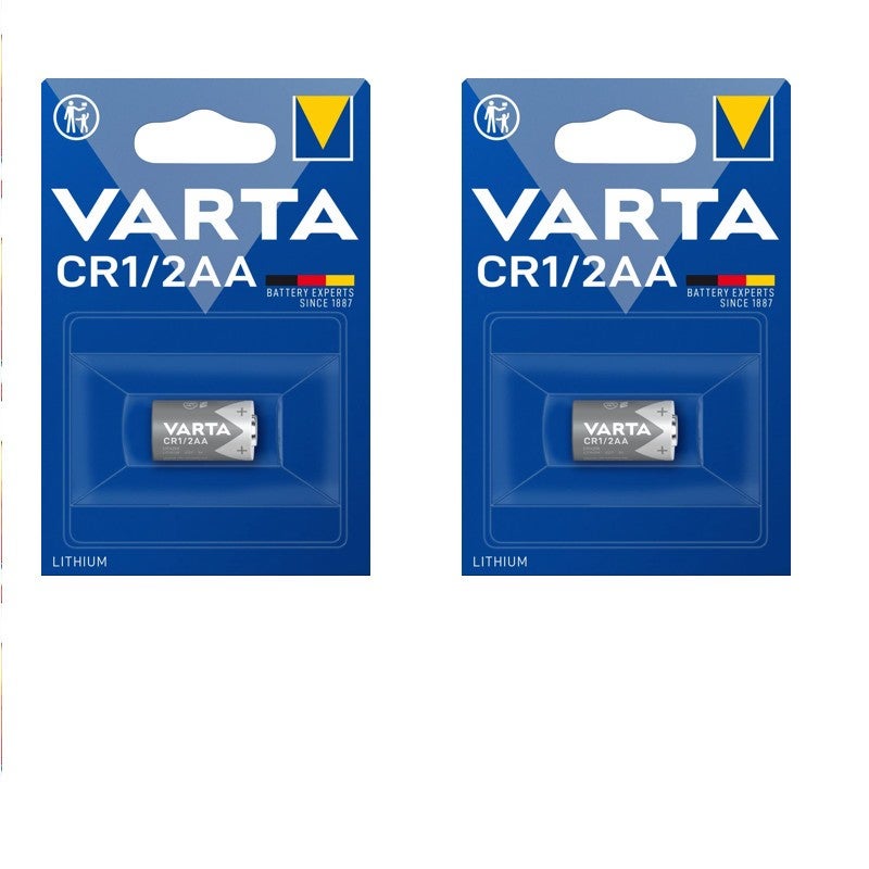 2 piles Varta 46708 CR1/2AA / 1/2 AA (Mignon) (6127) - avec ambalage 3 ...