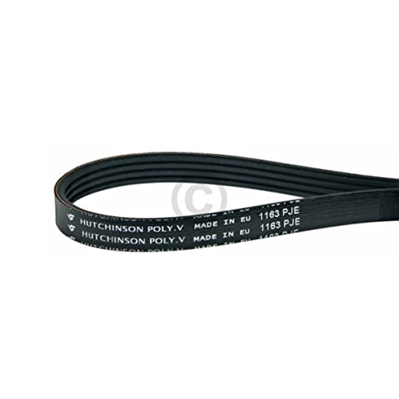 COURROIE TRAPÉZOÏDALE COMPATIBLE AVEC BOSCH 00745310 1163PJ4E ÉLASTIQUE ...