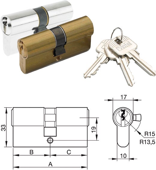 Cilindro Yl5 Y53040Hn 30X40 | Leroy Merlin