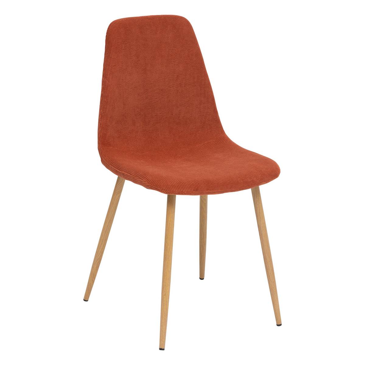 Chaise "Roka" rose terracotta - Atmosphera créateur d'intérieur | Leroy ...