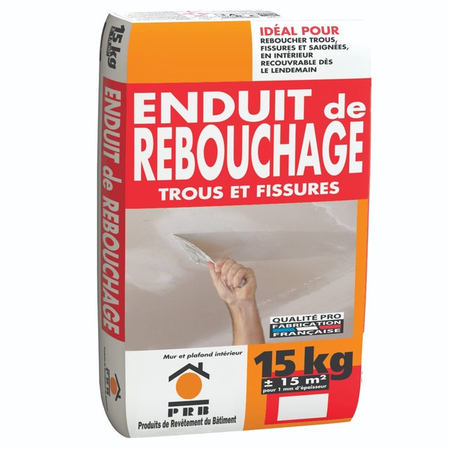 Enduit de rebouchage fissure ciment au meilleur prix | Leroy Merlin