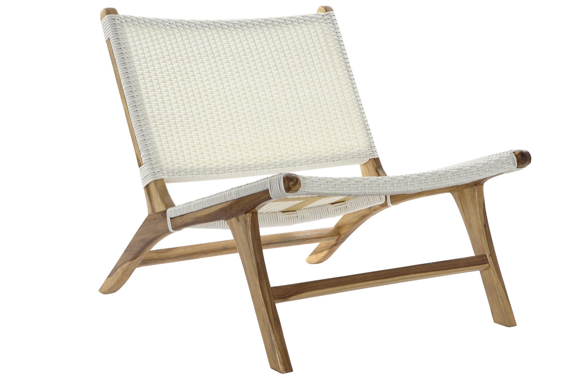 BUTACA TECA PVC BLANCA | Leroy Merlin