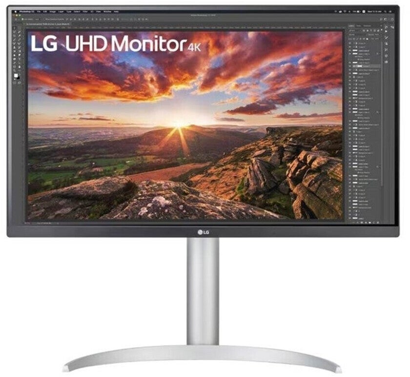 LG 27UP850K-W.AEU (27 Inch) 4K UHD IPS Monitor, DisplayHDR 400, USB-C ...