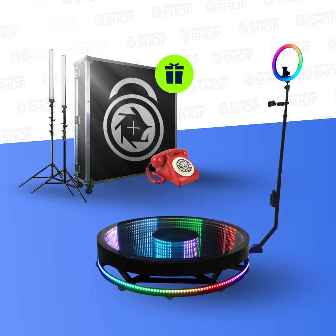 Photomaton 360 Miroir Infini | Leroy Merlin