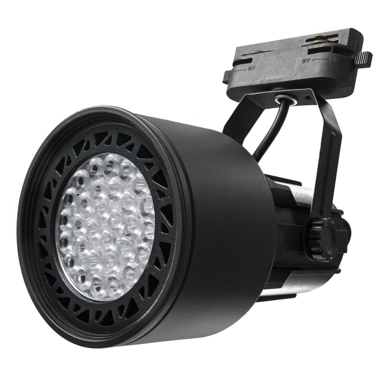 Spot sur rail projecteur sur rail orientable lampe LED connexion E27 ...