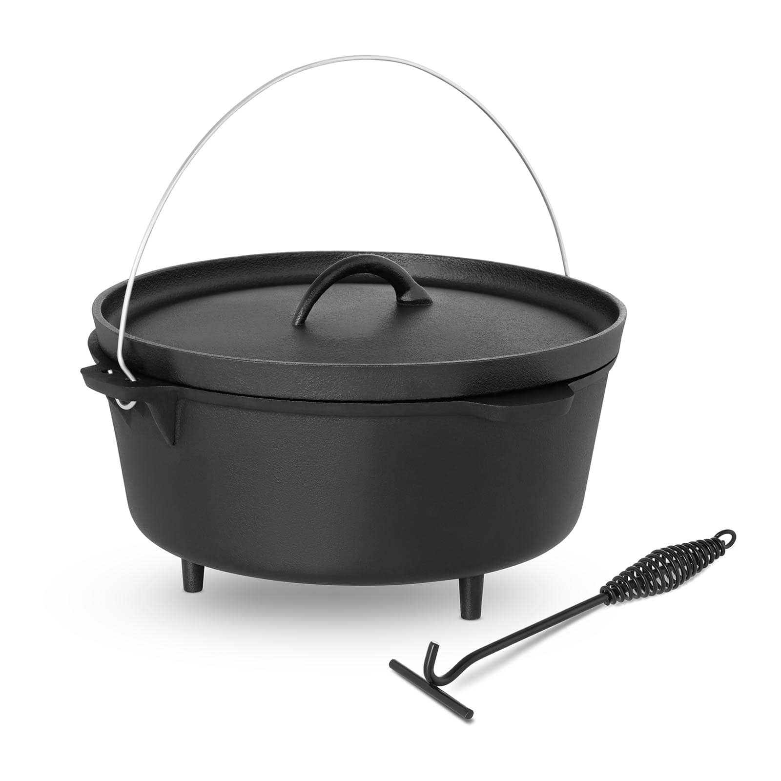 Cocotte Marmite En Fonte Faitout Fonte Dutch Oven Néerlandais Lève ...