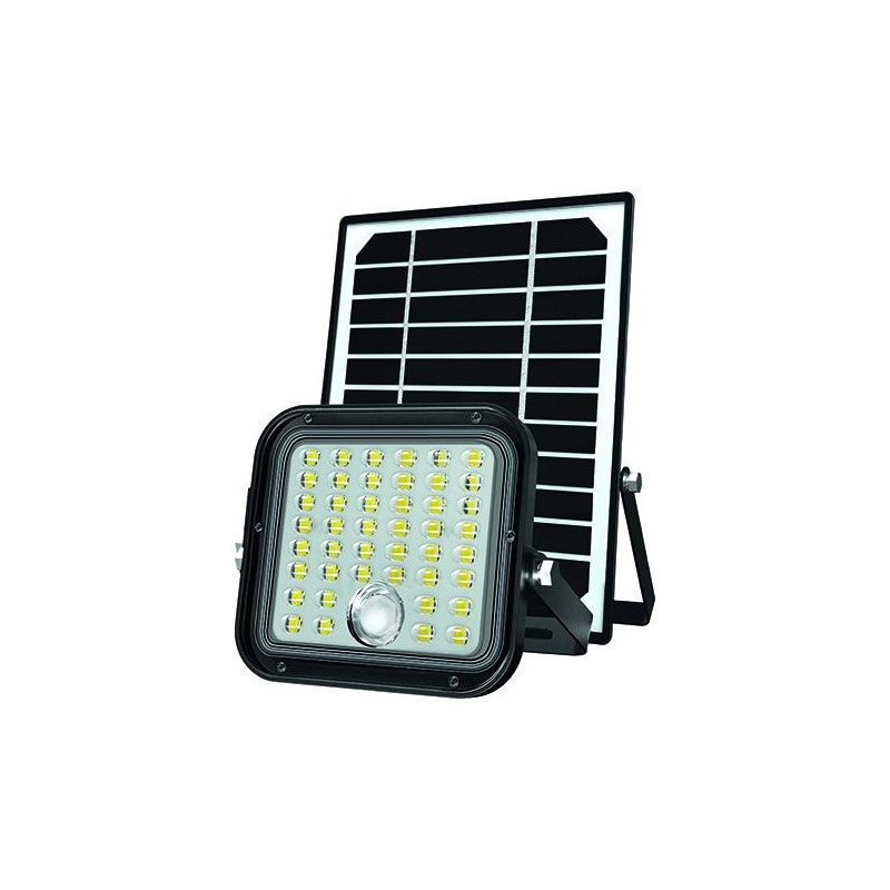 Projecteur LED Vigor cube-10, avec panneau solaire, 10w 1500lm | Leroy ...