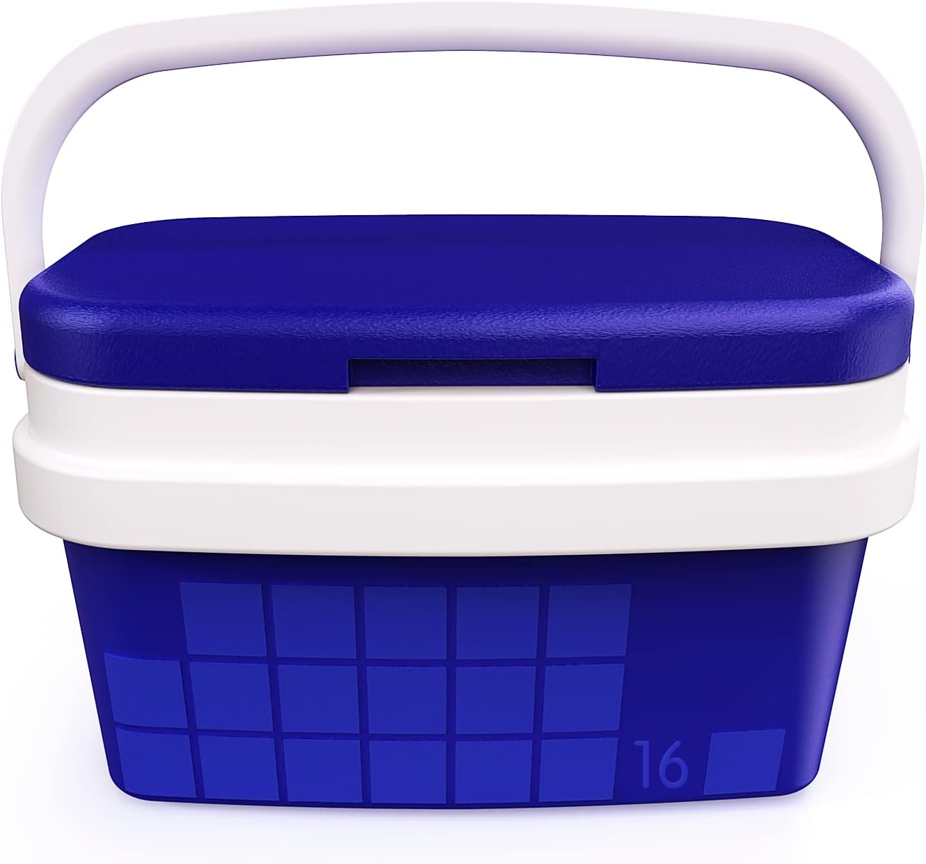 COM-FORT HOUSE - Nevera Portátil 16 Litros, Azul con Asa Rígida - Porta ...