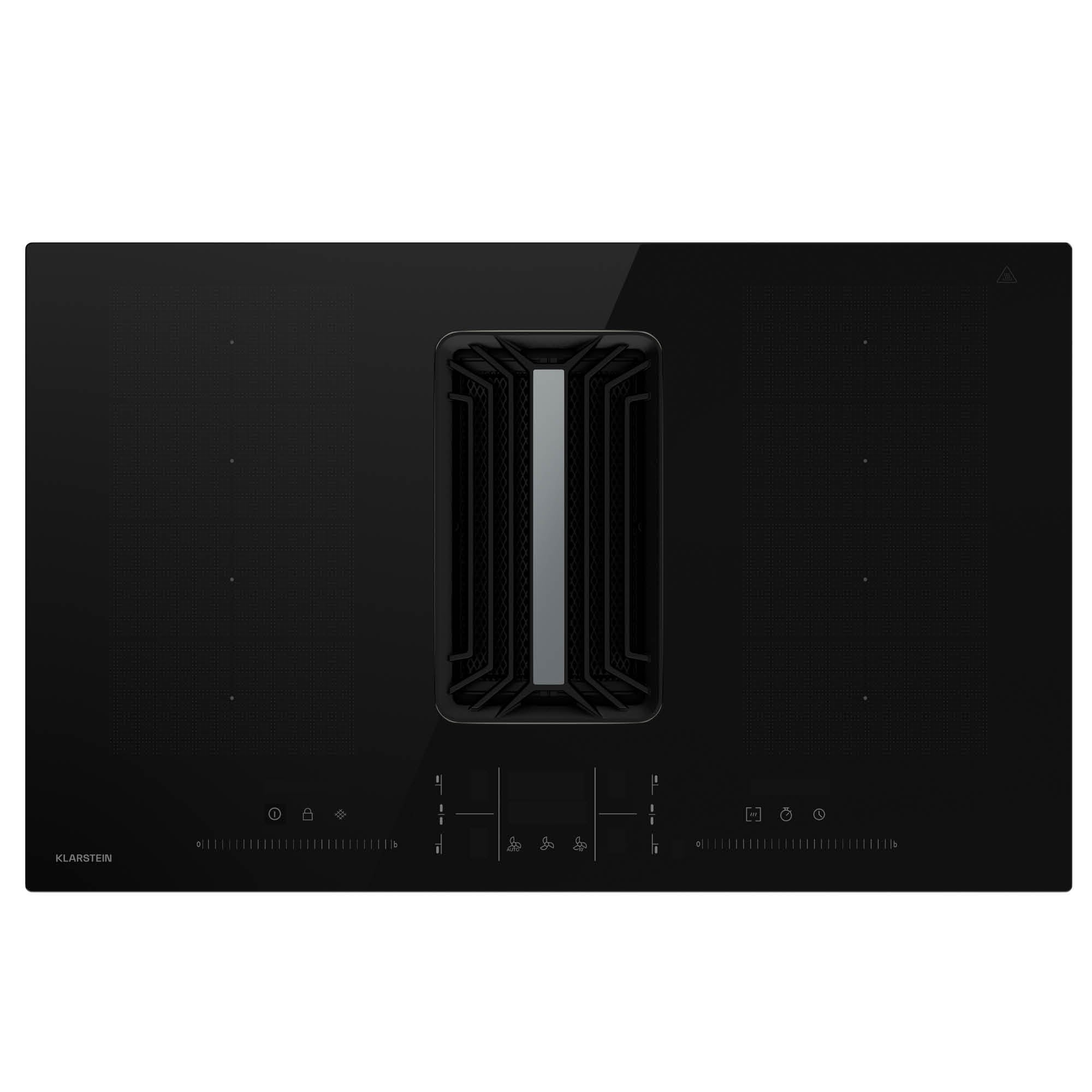 Klarstein AirJet FlexPro Down Air System Placa inducción 83cm + campana ...