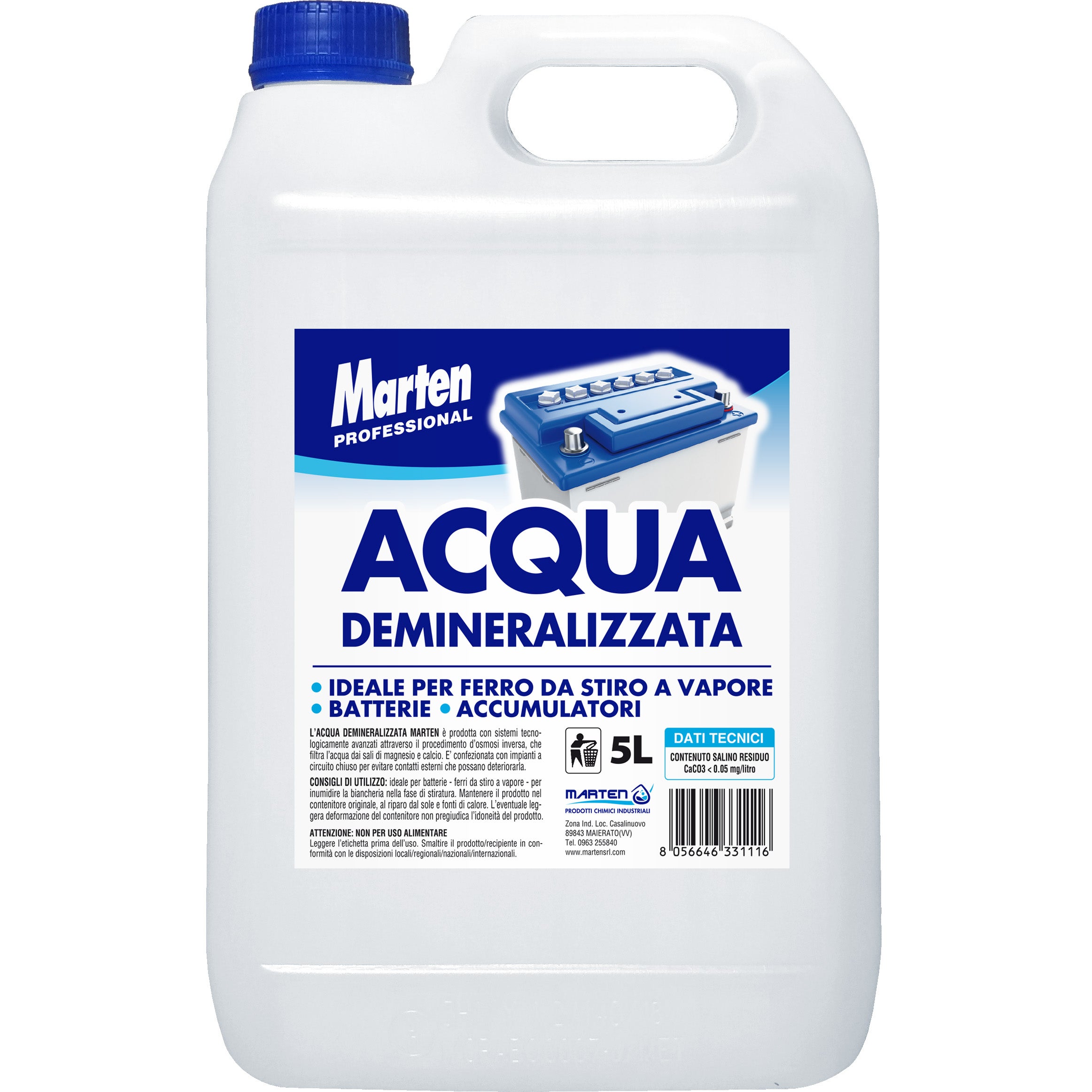 ACQUA DISTILLATA 5 L | Leroy Merlin