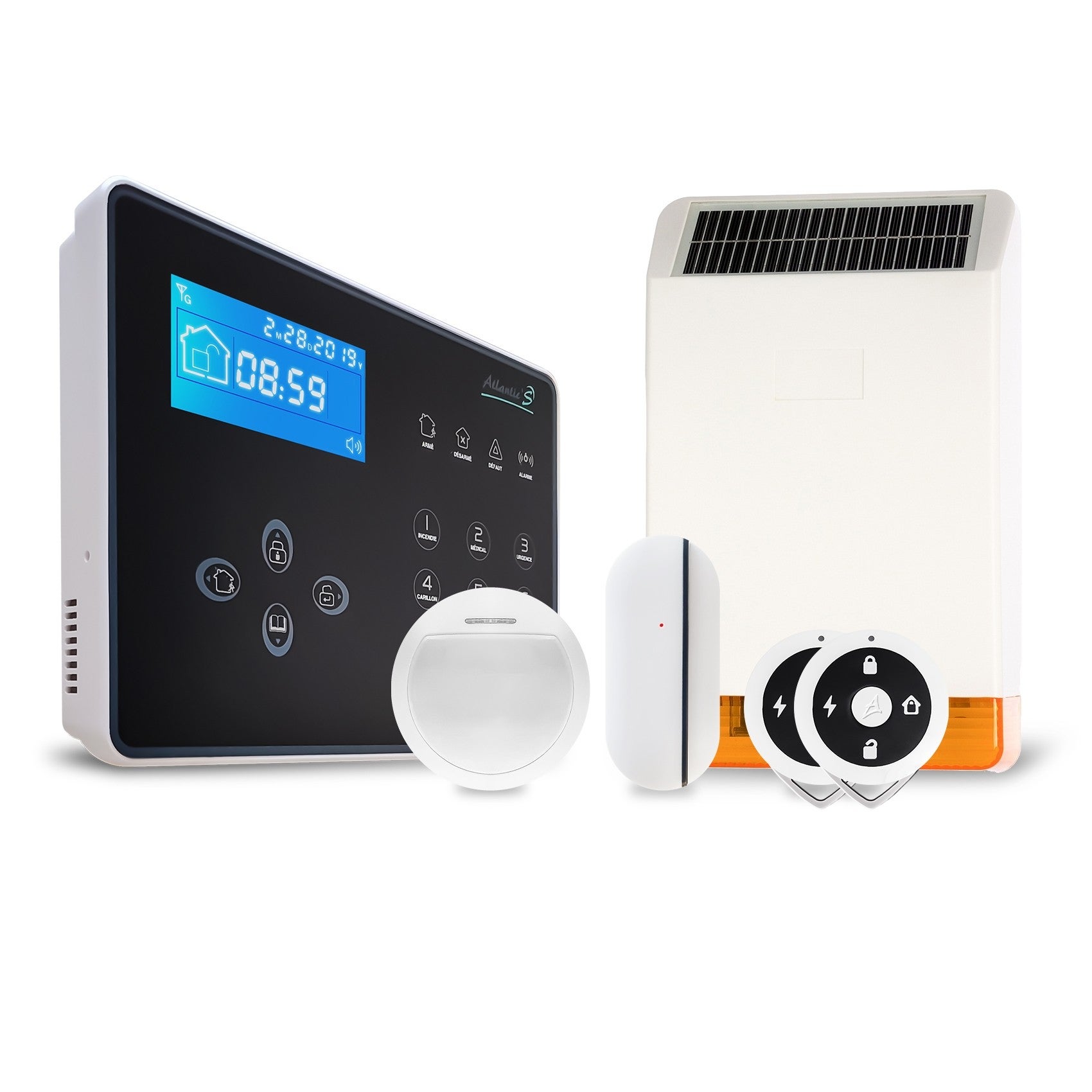 Pack alarme sans fil NEOS KIT 1 MD-326R | Leroy Merlin