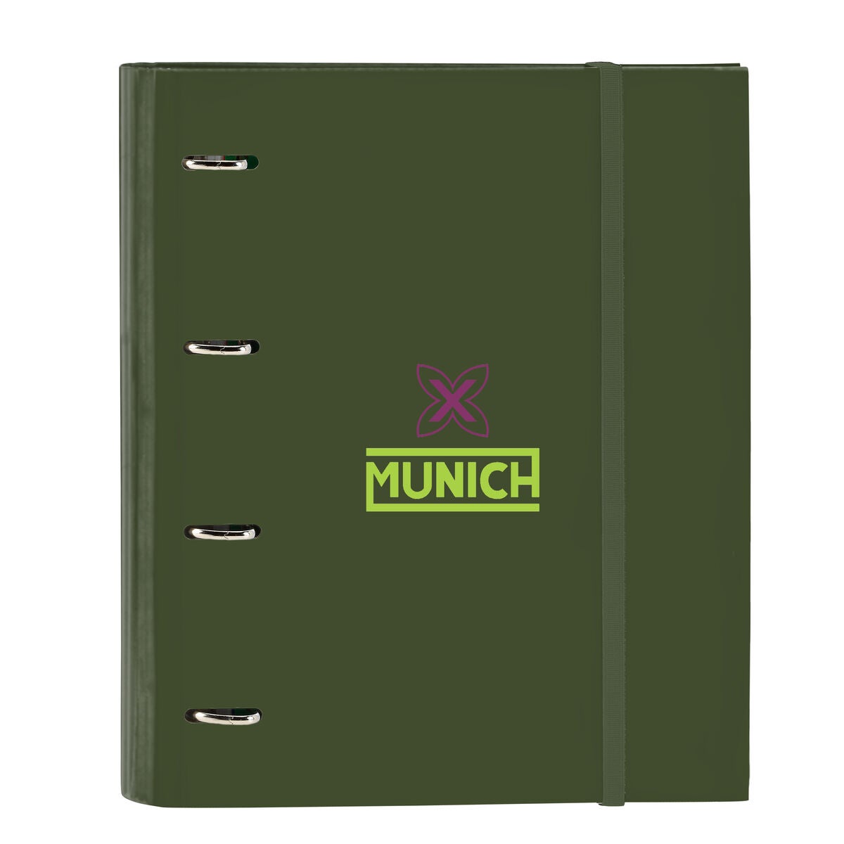 Reliure à anneaux Munich Bright khaki Vert 27 x 32 x 3.5 cm | Leroy Merlin