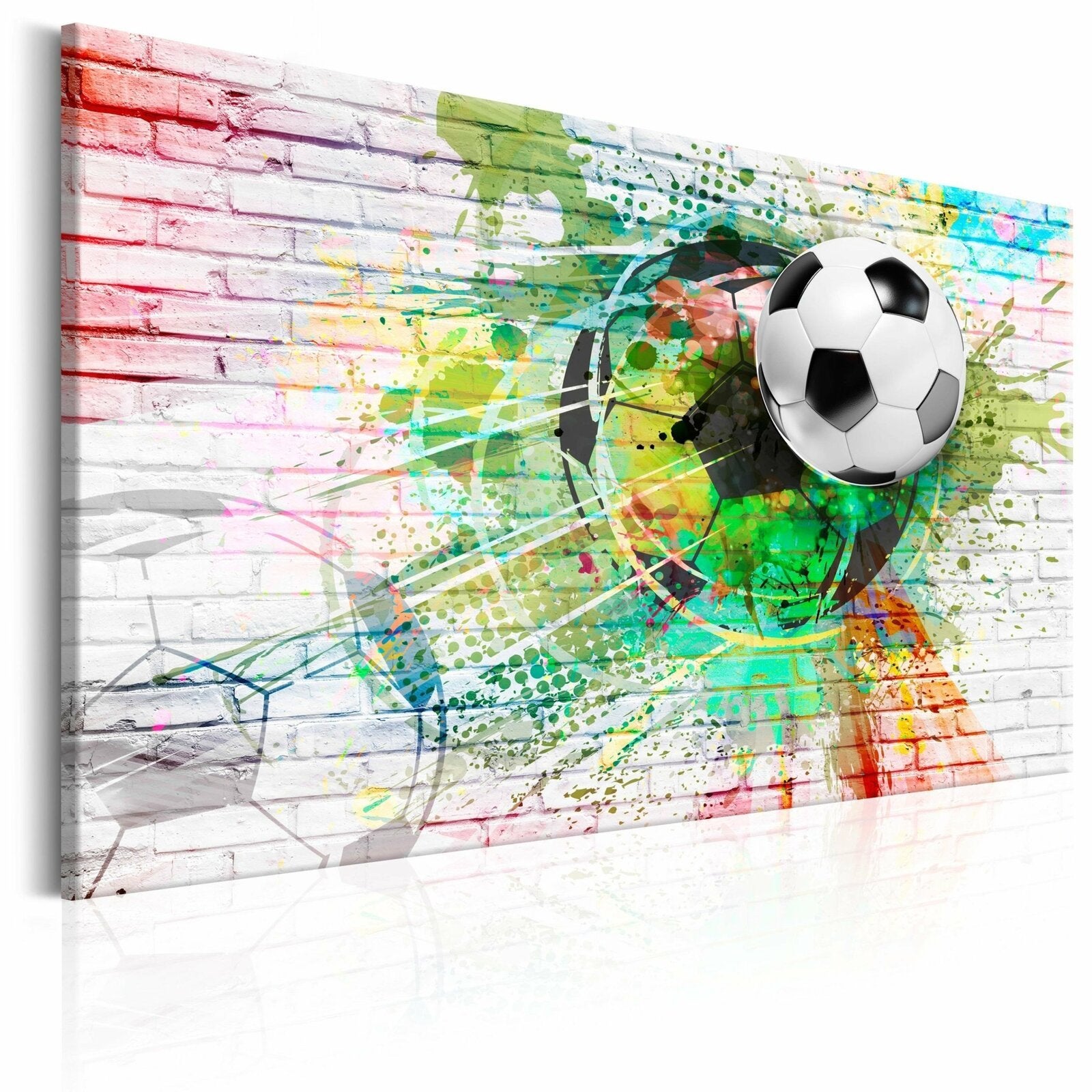 Tableau sport coloré - 90 x 60 cm | Leroy Merlin