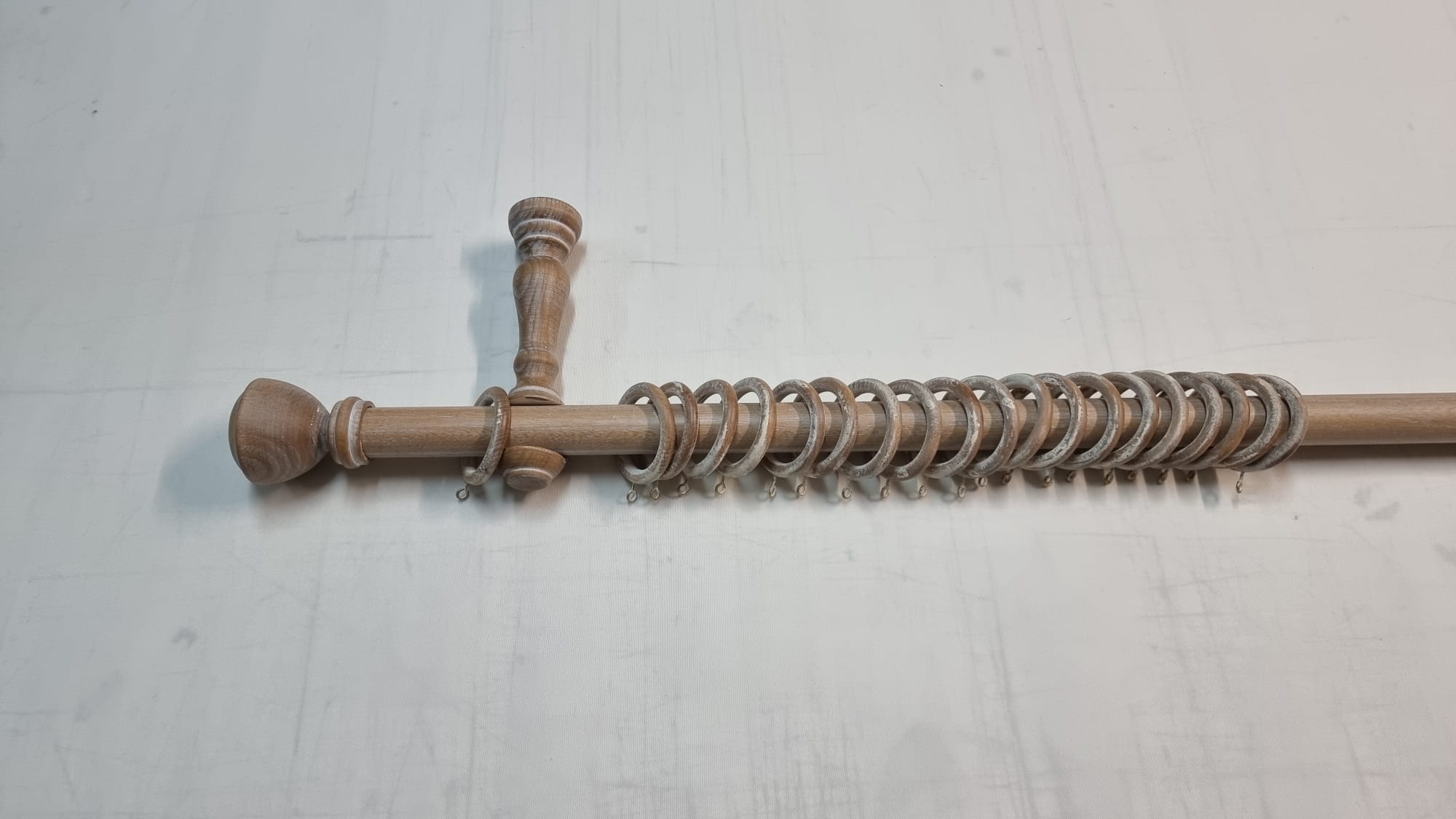 Tringle à rideaux en bois de haute qualité, diamètre 35 mm, couleur ...