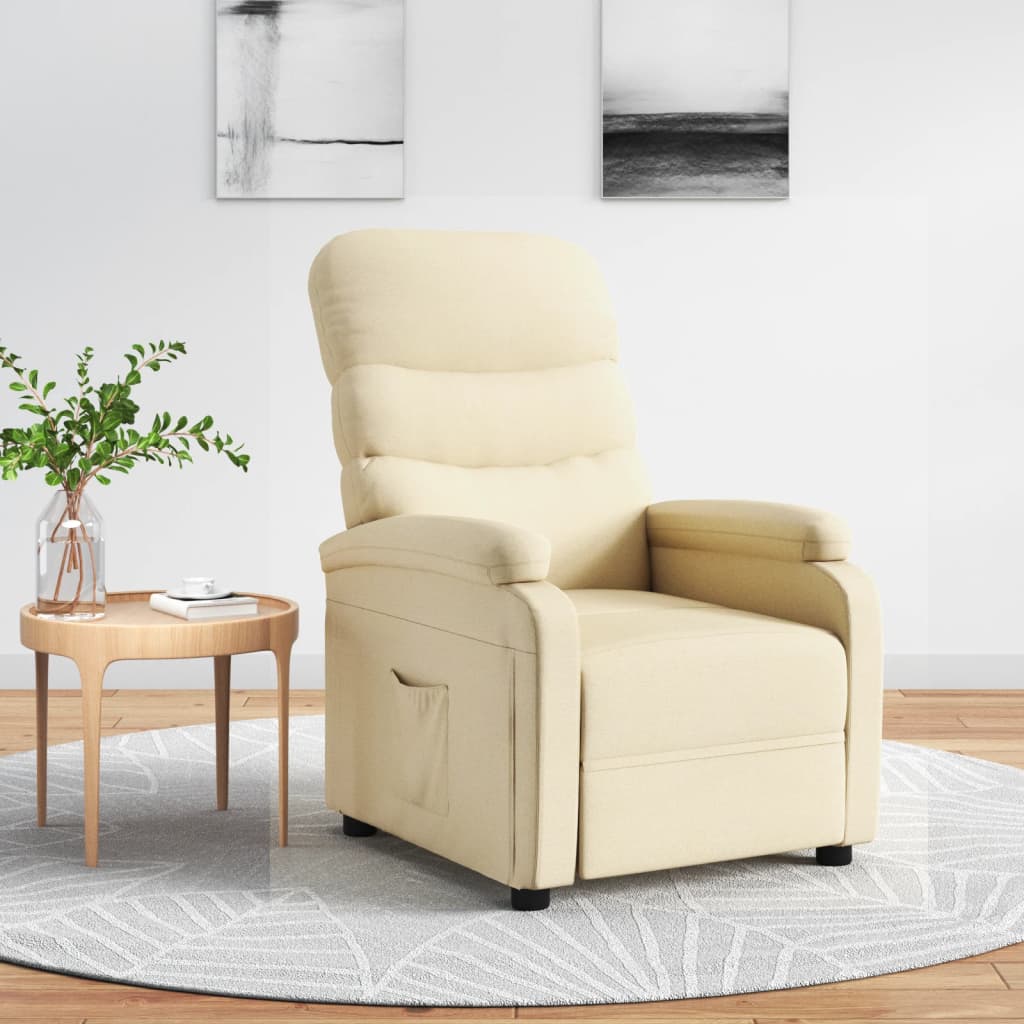 Tela crema sillón reclinable | Leroy Merlin