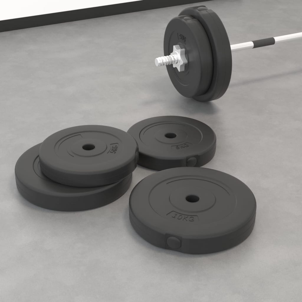 Dischi pesi 4 pz 30 kg Cemento | Leroy Merlin