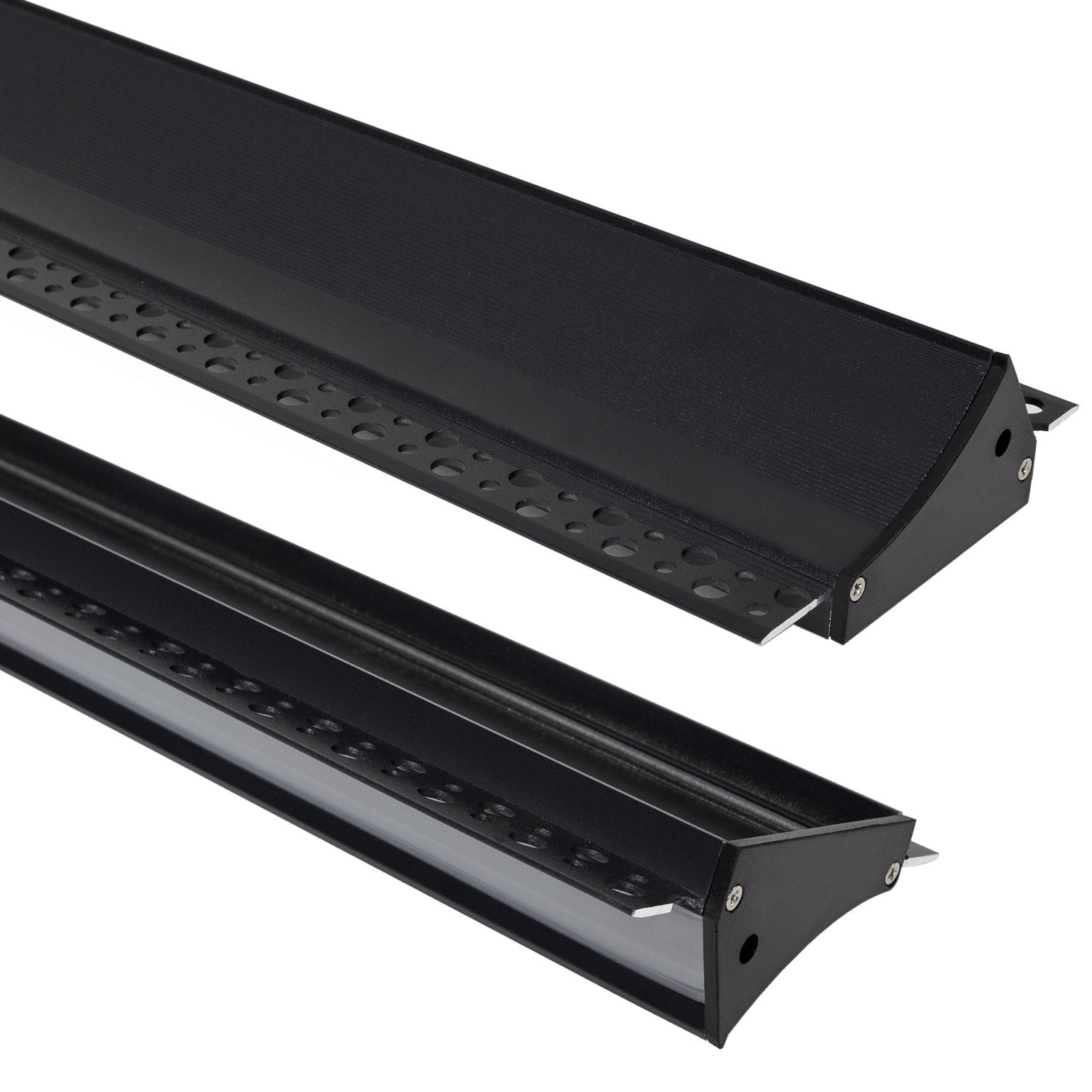 Profilé Aluminium Encastré dans Plâtre/Placo pour Rubans LED jusqu'à 20 ...